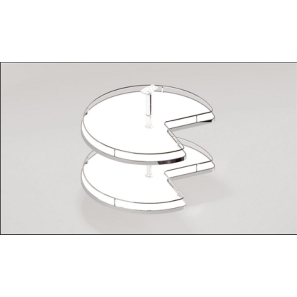 Hettich Rotating Shelves - Organise at The Storage Shop